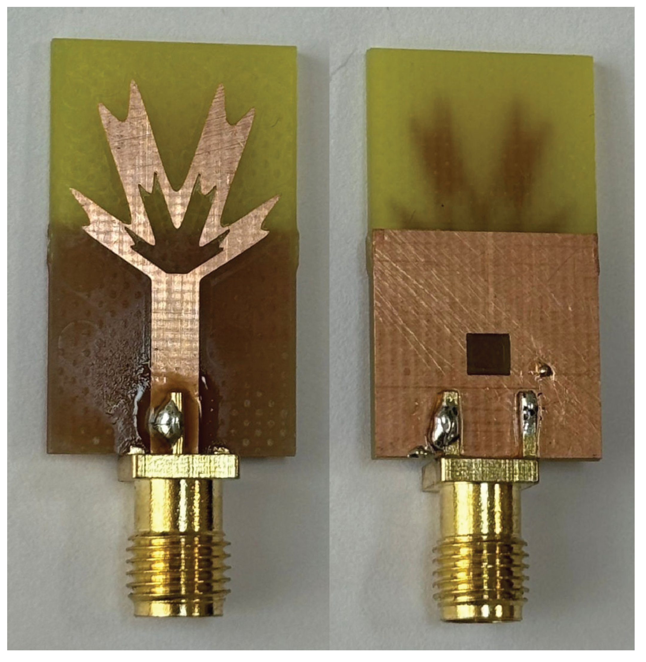 Tulip tree leaf-shaped microstrip MIMO antenna utilizing the ...